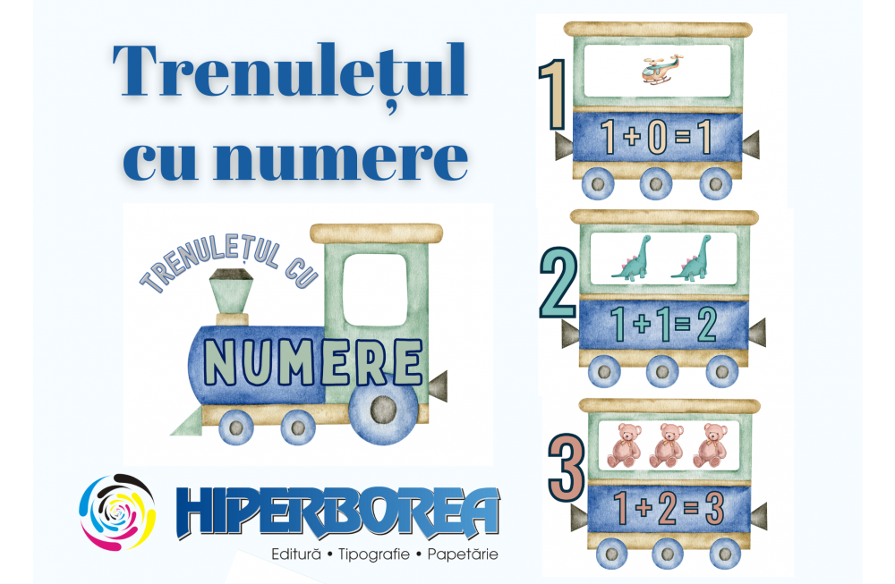 Trenulețul cu numere, cod:PM066
