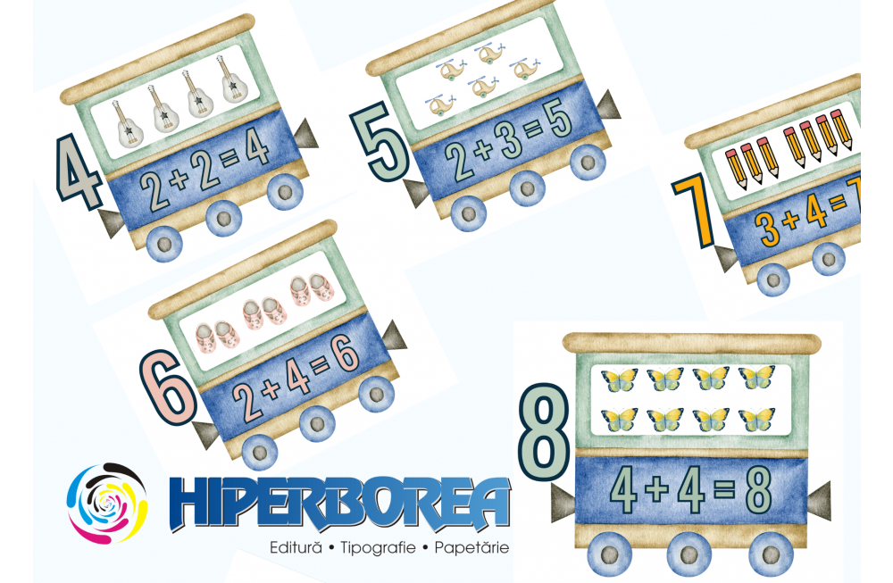 Trenulețul cu numere, cod:PM066