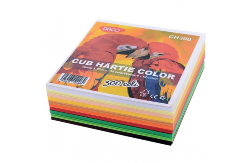 Cub hartie Color Daco