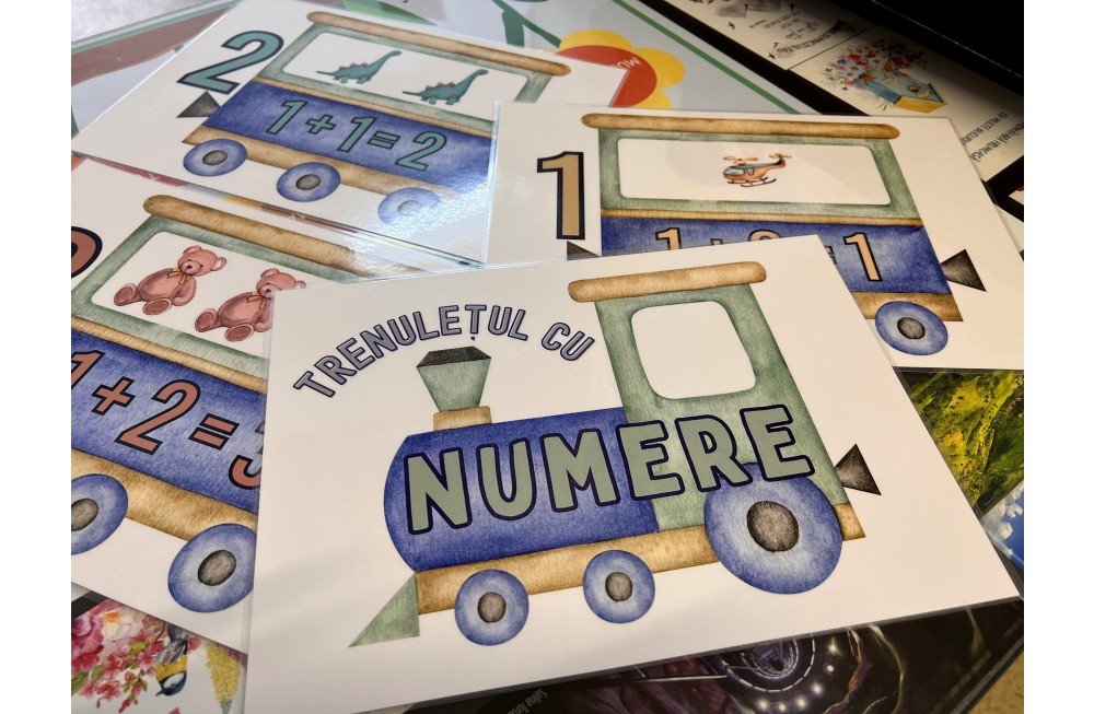 Trenulețul cu numere, cod:PM066