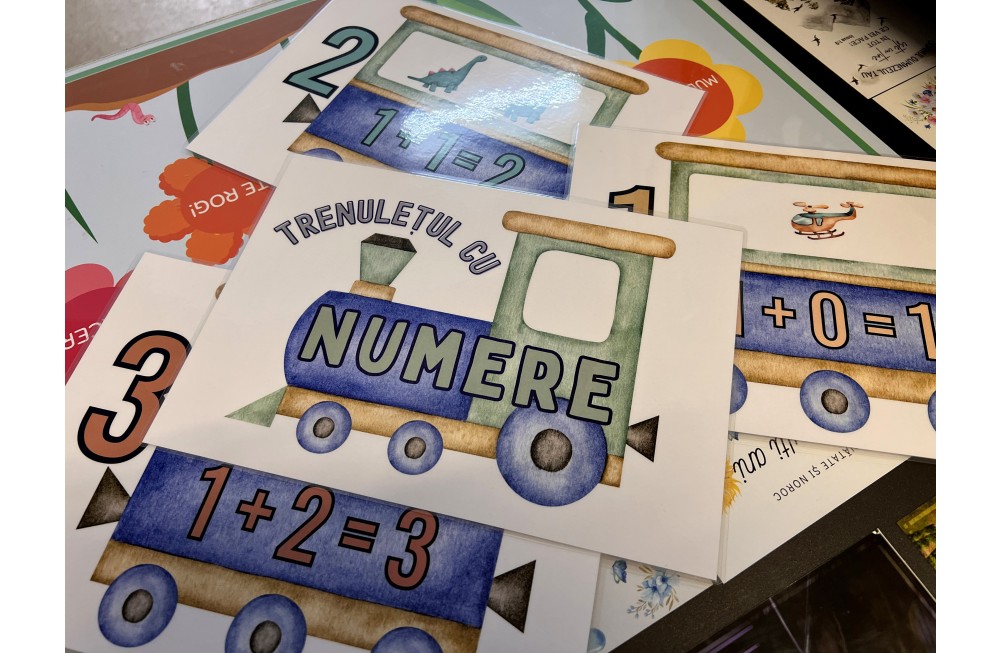 Trenulețul cu numere, cod:PM066