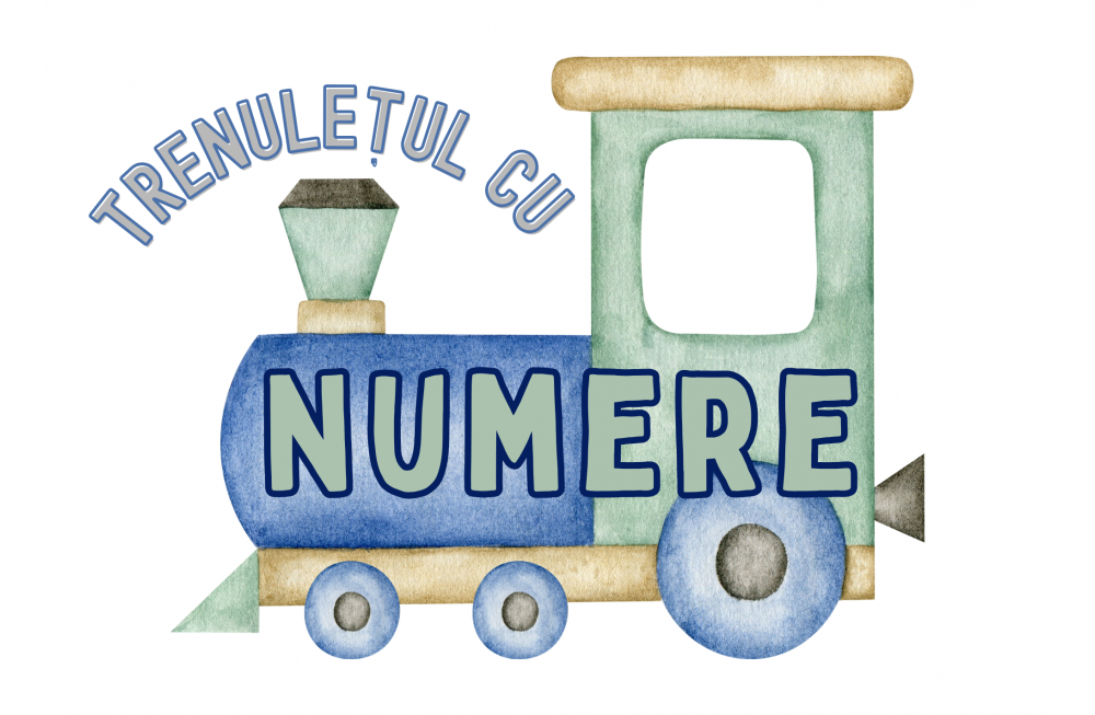 Trenulețul cu numere, cod:PM066